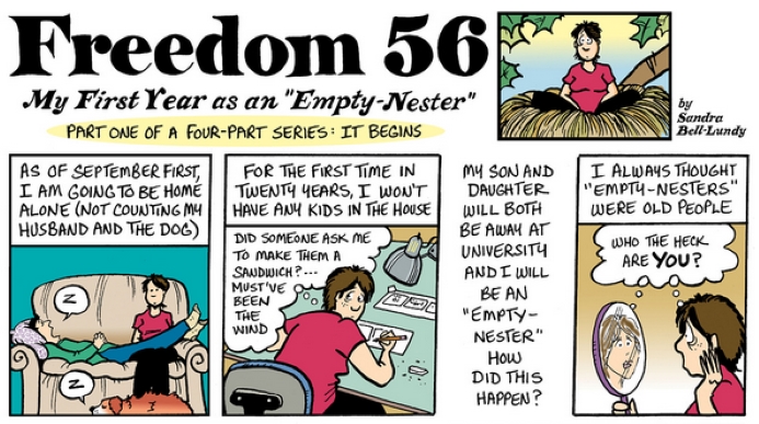Comic Strip Rarities: Freedom 56, The Sandra Bell-Lundy Mini-Series ...