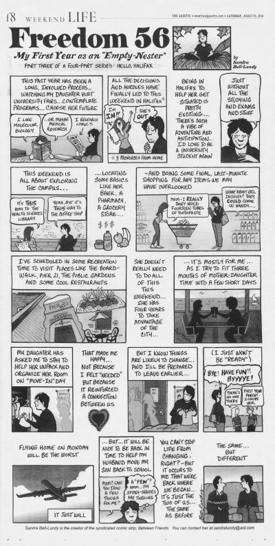 Comic Strip Rarities: Freedom 56, The Sandra Bell-Lundy Mini-Series ...