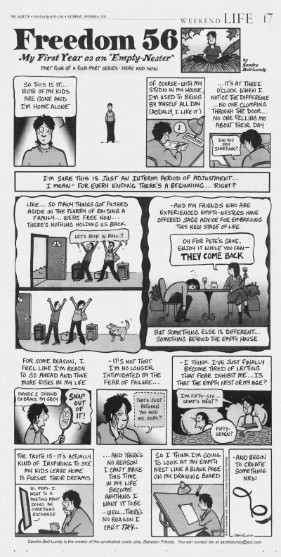 Comic Strip Rarities: Freedom 56, The Sandra Bell-Lundy Mini-Series ...