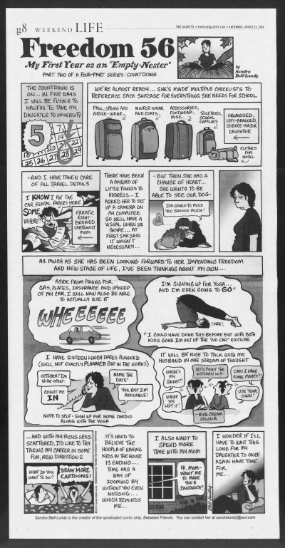 Comic Strip Rarities: Freedom 56, The Sandra Bell-Lundy Mini-Series ...