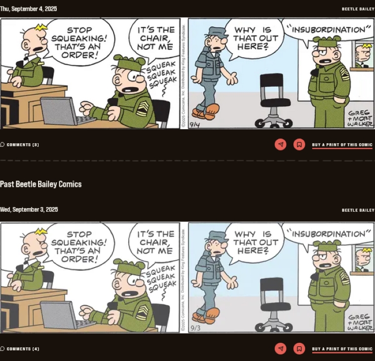 Real America Comic Strip News – Afternoon Edition with Updates – The ...