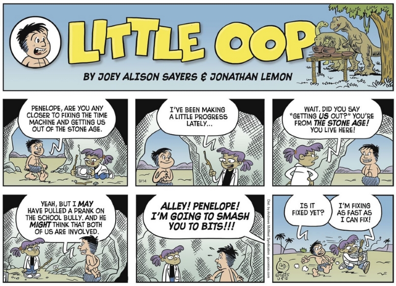 A Little Sunday Oop(s) – The Daily Cartoonist