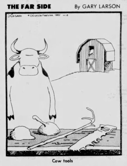 Cow Tools: The Proof Is Out There – The Daily Cartoonist