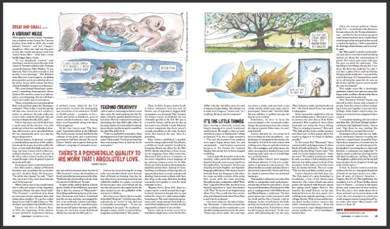 Seven Days with Liniers – The Daily Cartoonist