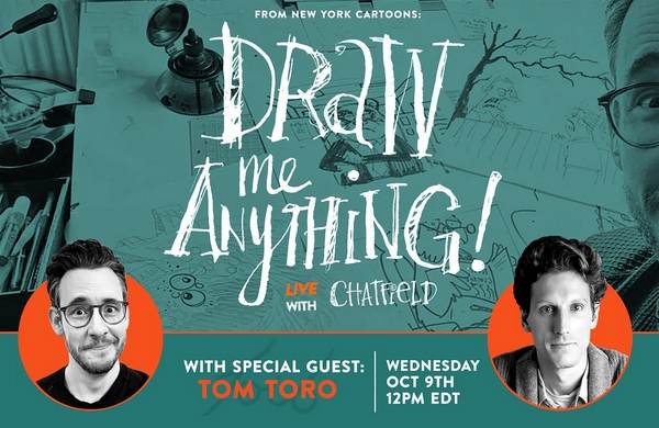 It’s Tom Toro’s October – The Daily Cartoonist