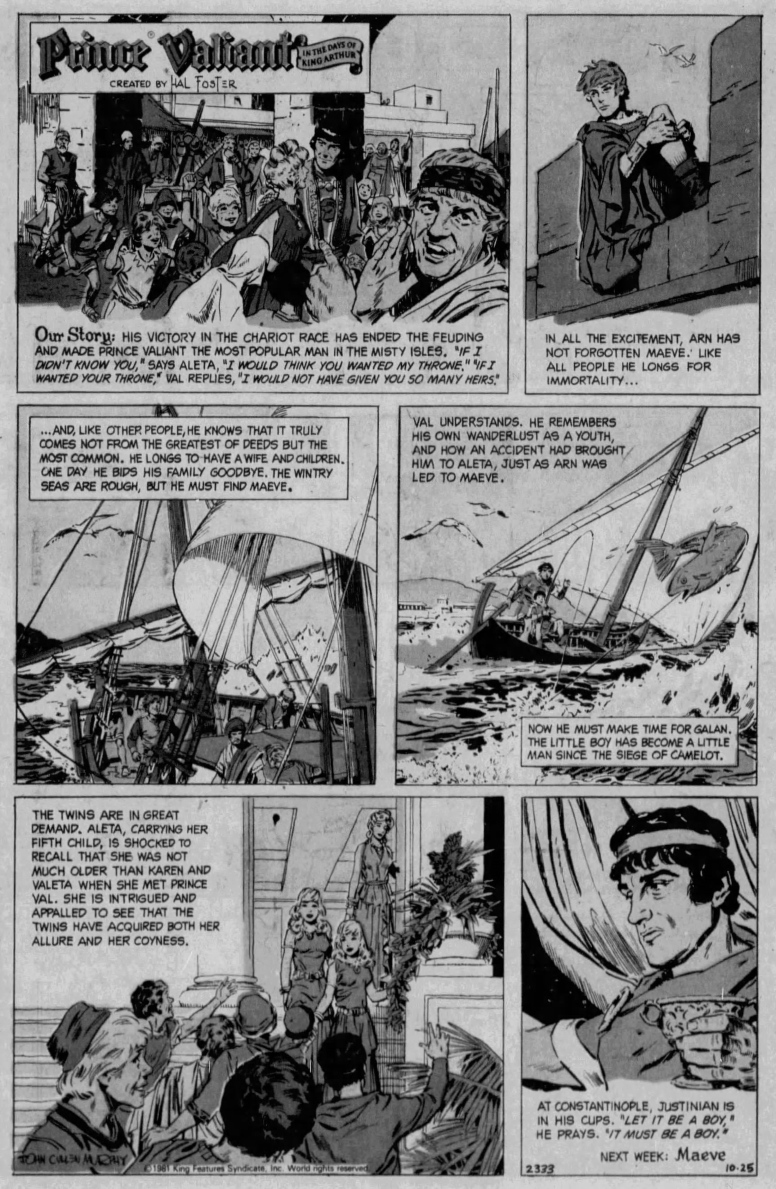 Prince Valiant Montage Sources 2 – The Daily Cartoonist