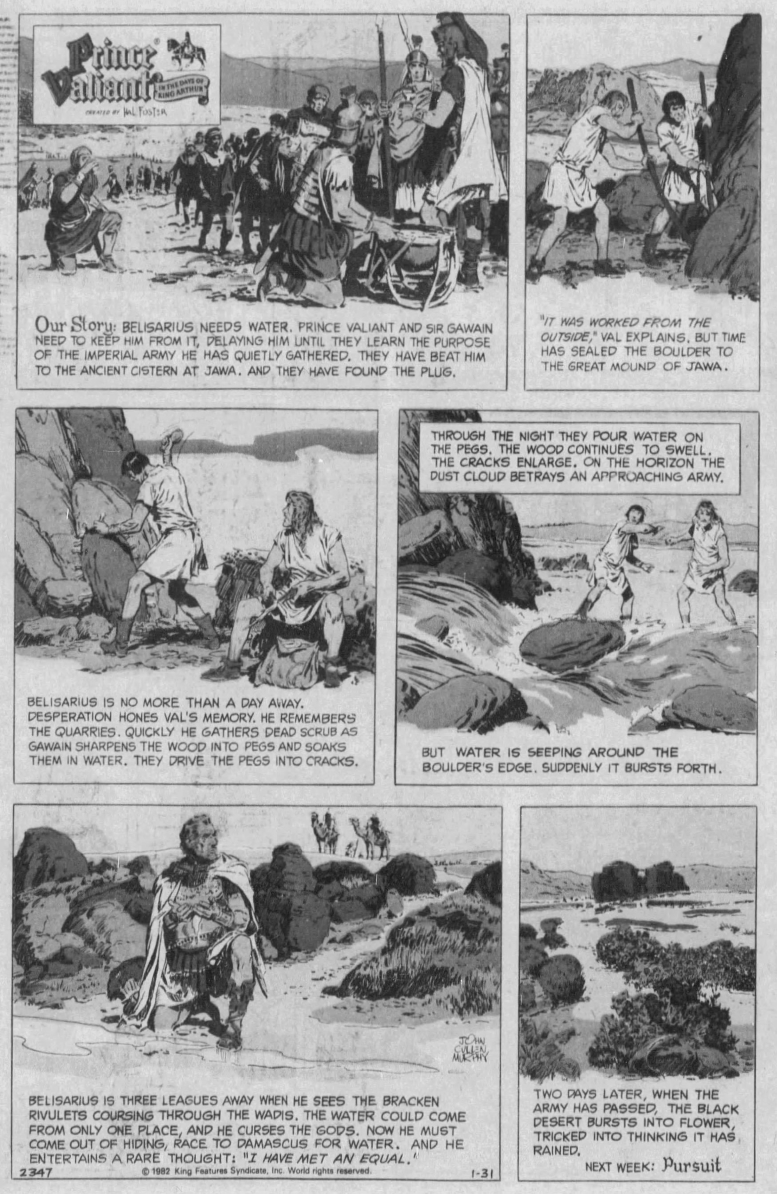 Prince Valiant Montage Sources 2 – The Daily Cartoonist