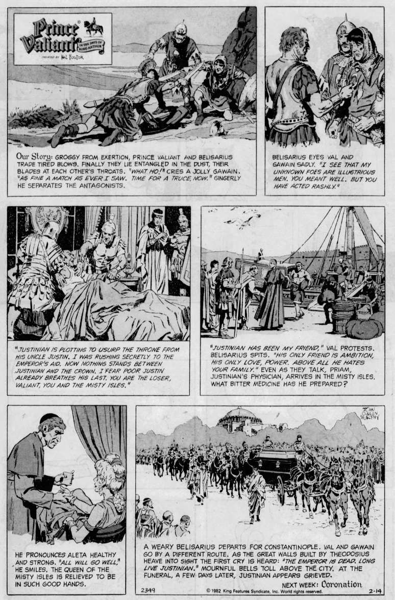 Prince Valiant Montage Sources 2 – The Daily Cartoonist