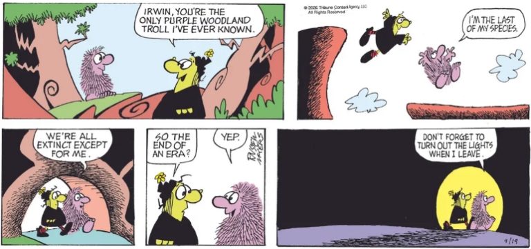 Tossed Sunday Strip Salad – The Daily Cartoonist
