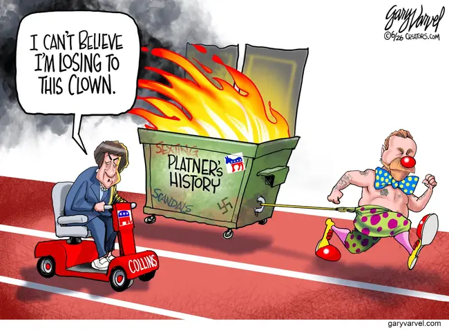 CSotD: The State of the Disunion – The Daily Cartoonist